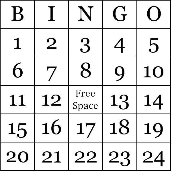 Numbers 1 75 Bingo Cards - Free Printable | The Bingo Maker